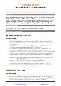 Download Free Data Warehouse Architect Developer Resume .Docx (Word ...