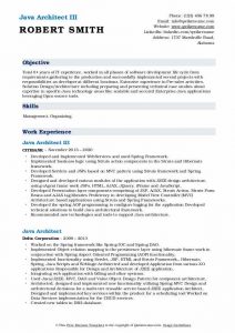 Download Free Java Architect Resume2 .Docx (Word) Template on ...