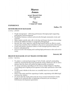 Download Free Branch Manager .Docx(Word) Template on ResumeThatWorks.com