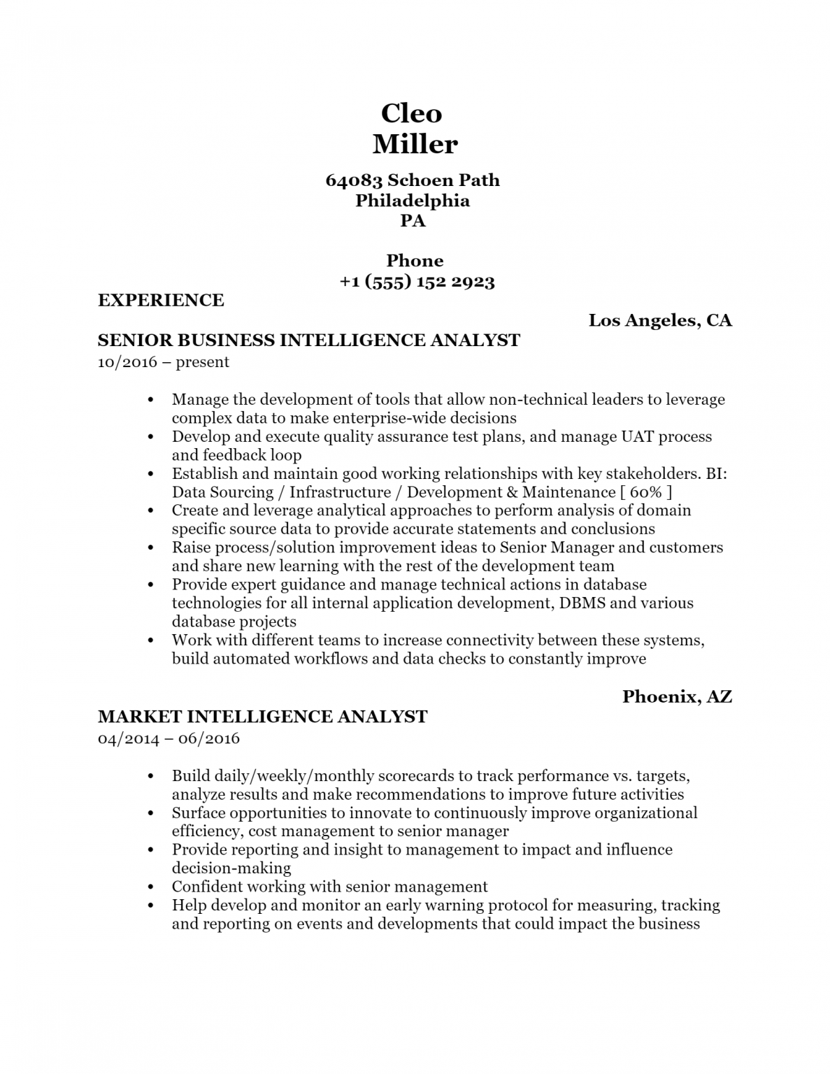Download Free Intelligence Analyst .Docx(Word) Template on ...