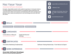 Download Free Associate Software Developer Resume Template on ...