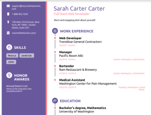 Download Free Full Stack Web Developer 2 Resume Template on ...