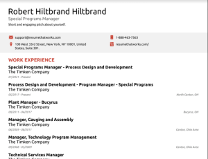 Download Free Special Programs Manager Resume Template on ...