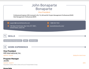 Download Free Vice President Resume Template on ResumeThatWorks.com
