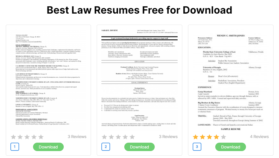 9 Steps To Make A Good Lawyer Resume